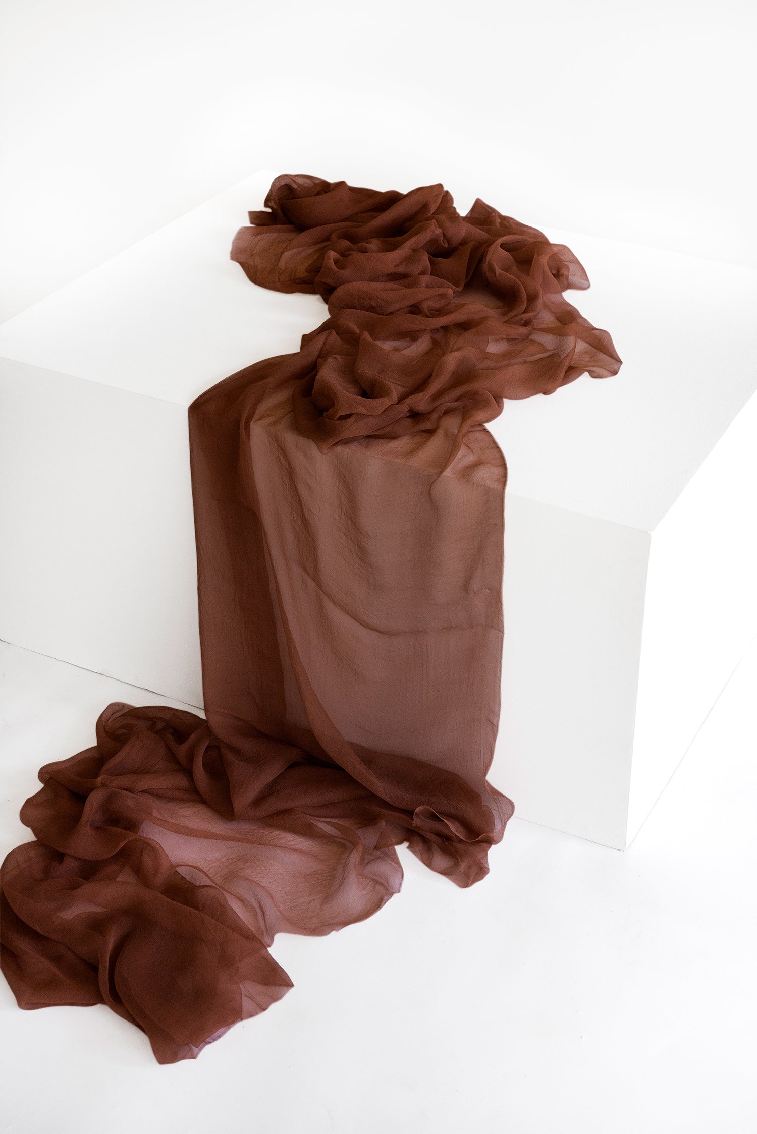 Silk Gossamer Textile in Copper – Tono + co