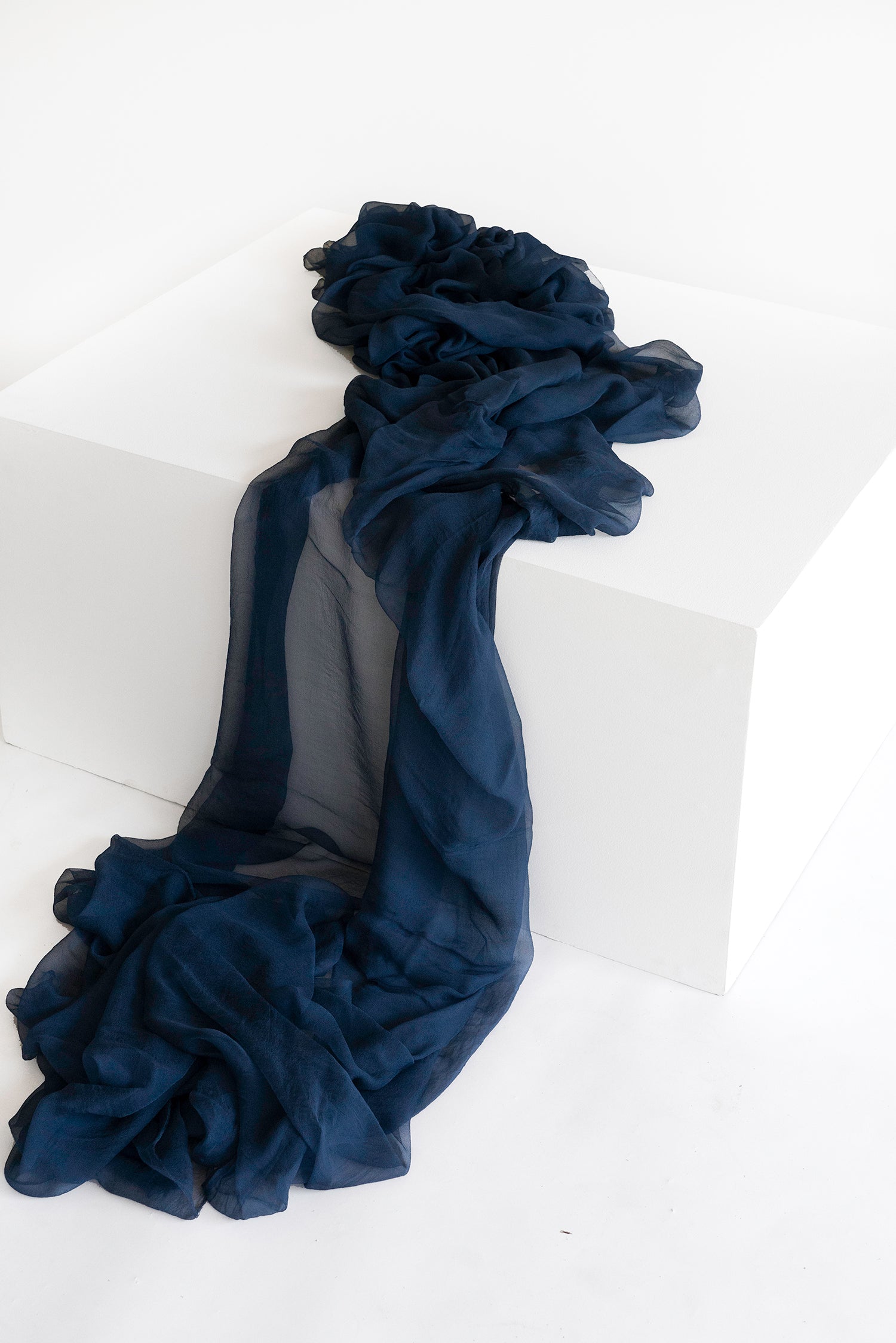 Silk Gossamer Textile in Storm – Tono + co