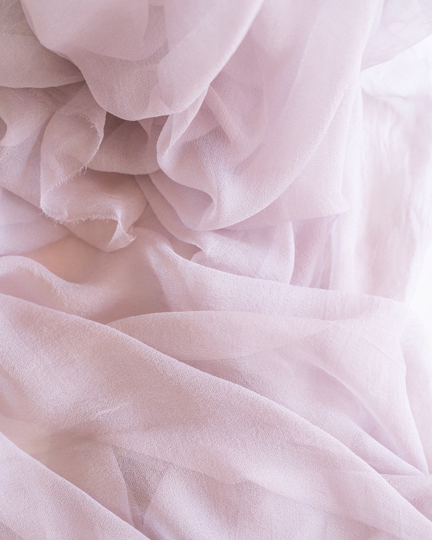 Silk Gossamer Textile in Lilac – Tono + co