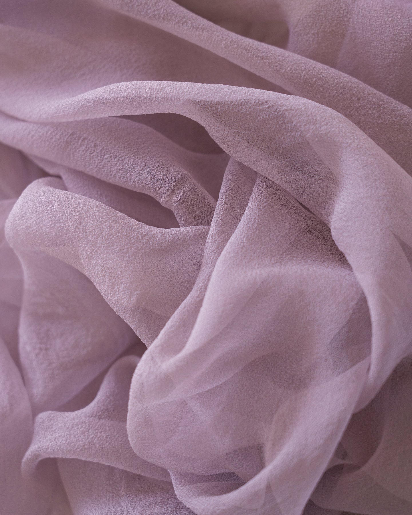 Silk Gossamer Textile in Mauve – Tono + co