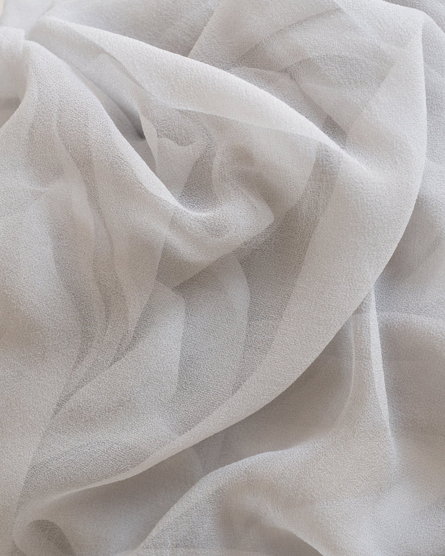 Silk Gossamer Textile in Stone – Tono + co