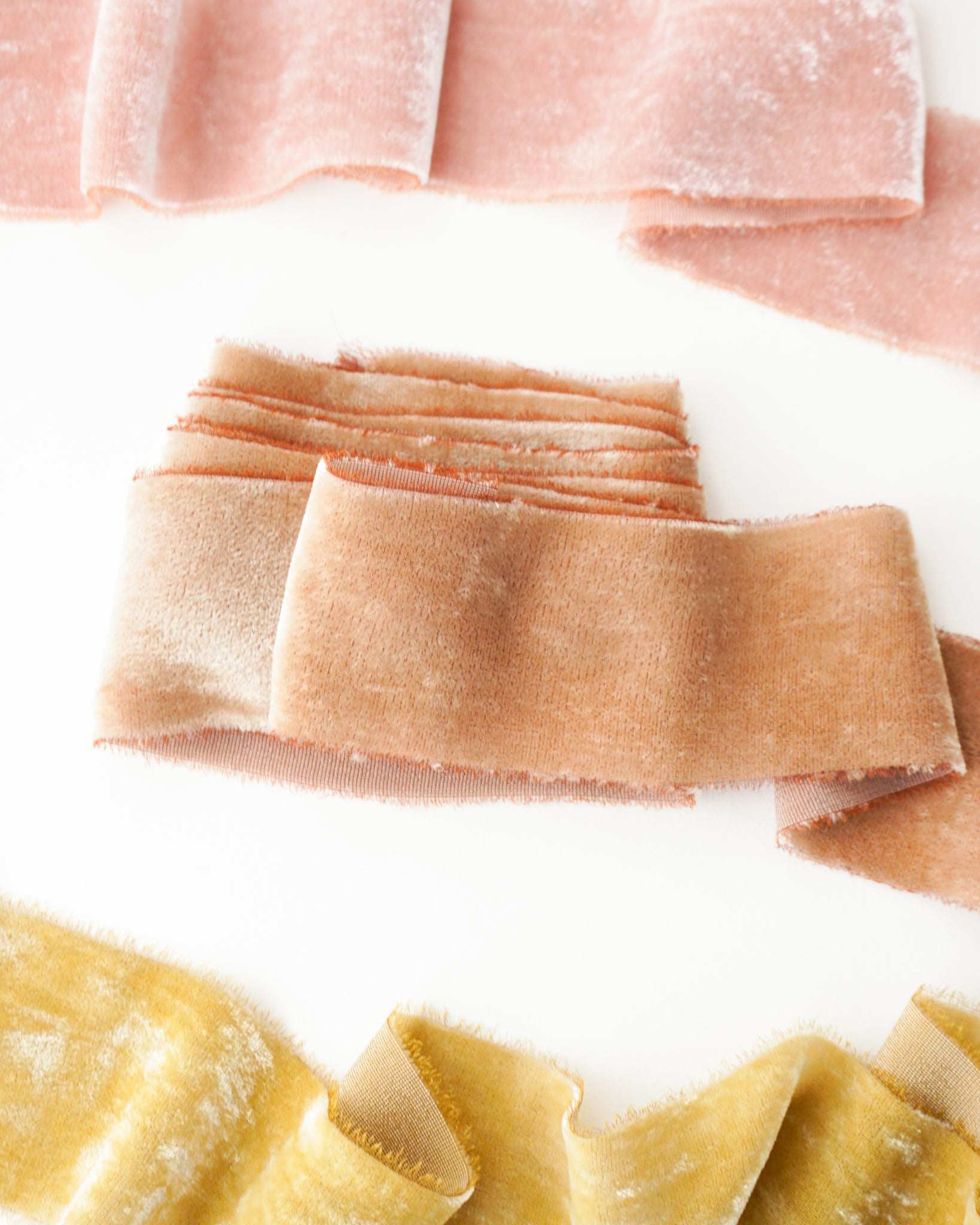 Silk Velvet Ribbon in Rust – Tono + co