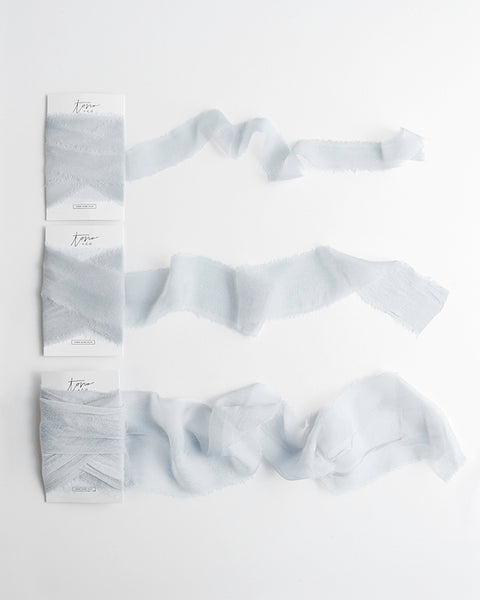 Silk Gossamer Ribbon in Cloud – Tono + co