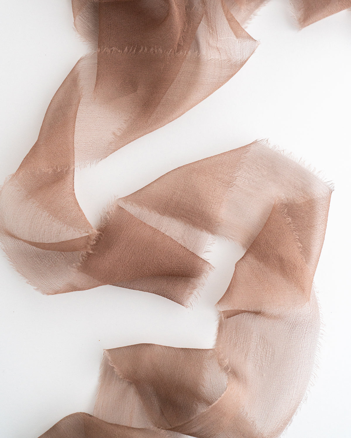 Silk Gossamer Ribbon in Mushroom – Tono + co