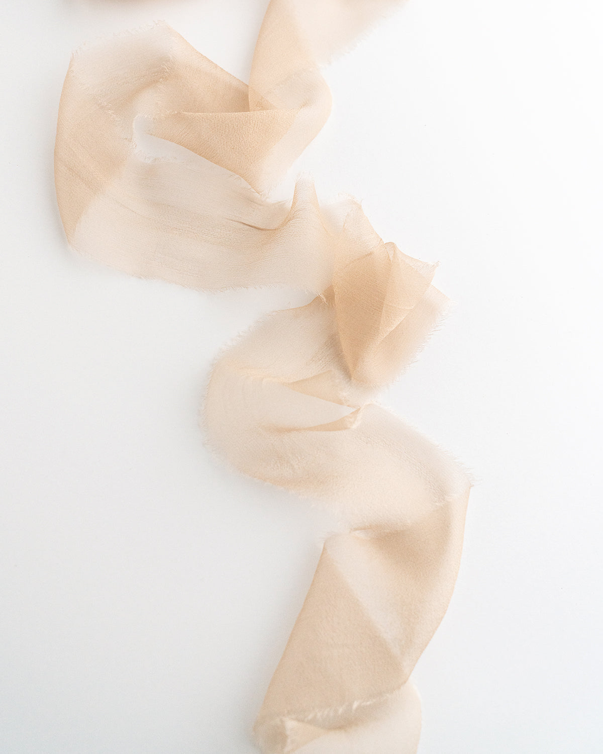 Silk Gossamer Ribbon in Sand – Tono + co