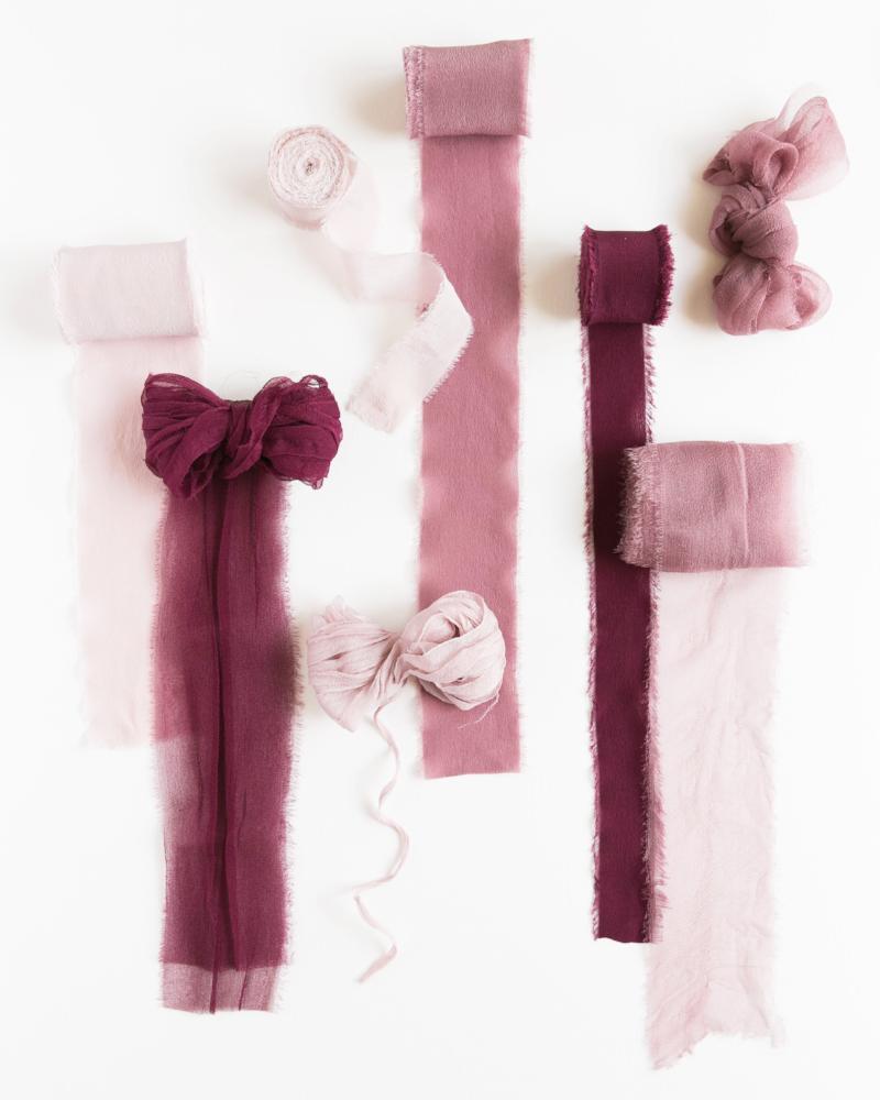 Silk Classic Ribbon in Berry – Tono + co