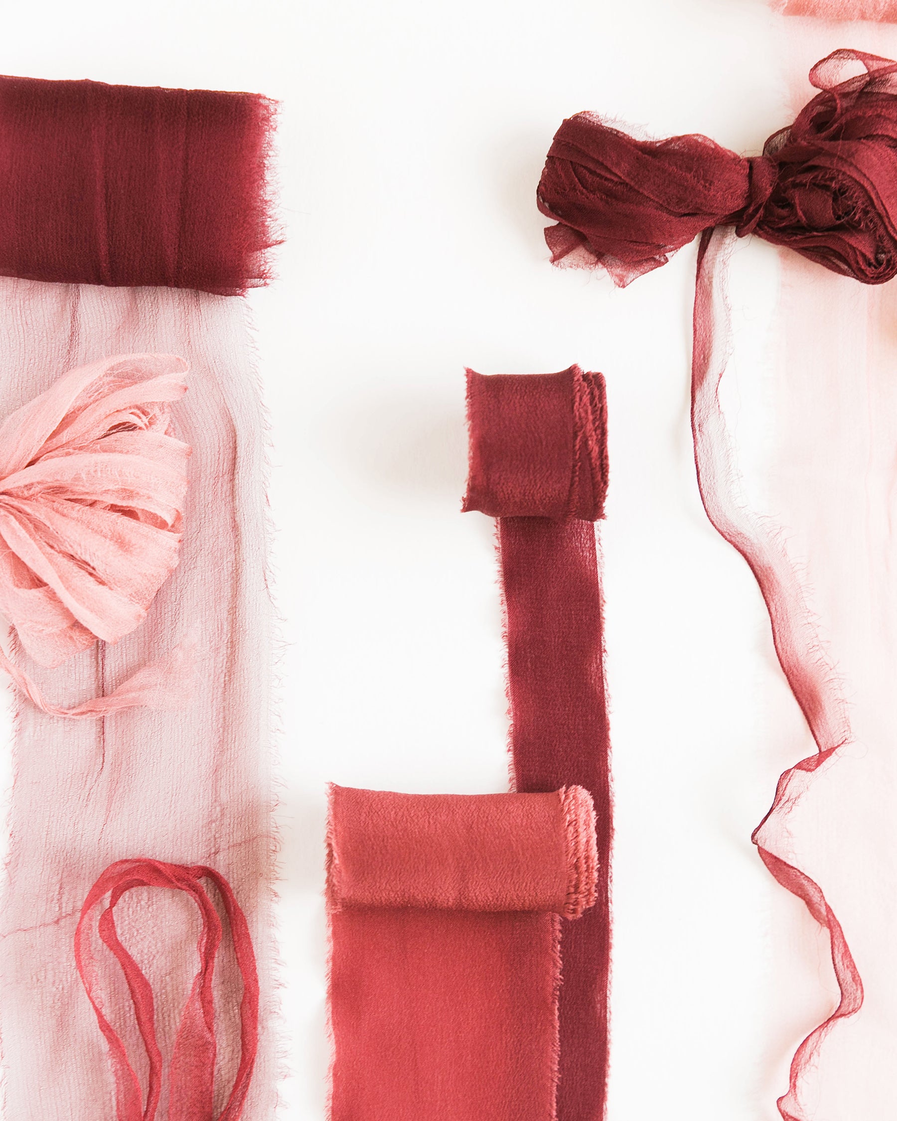 Silk Classic Ribbon in Garnet – Tono + co