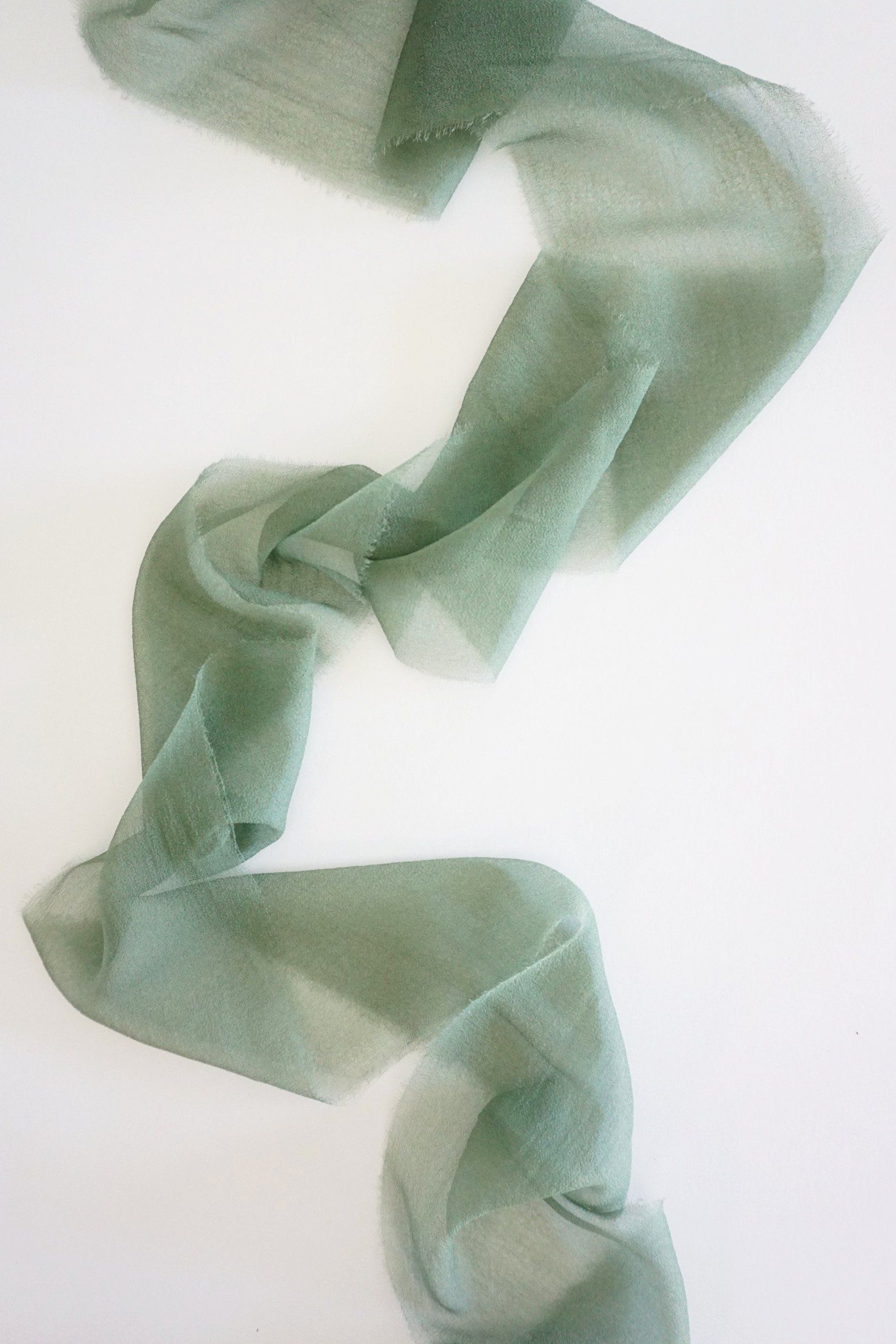 Silk Gossamer Ribbon in Fern – Tono + co