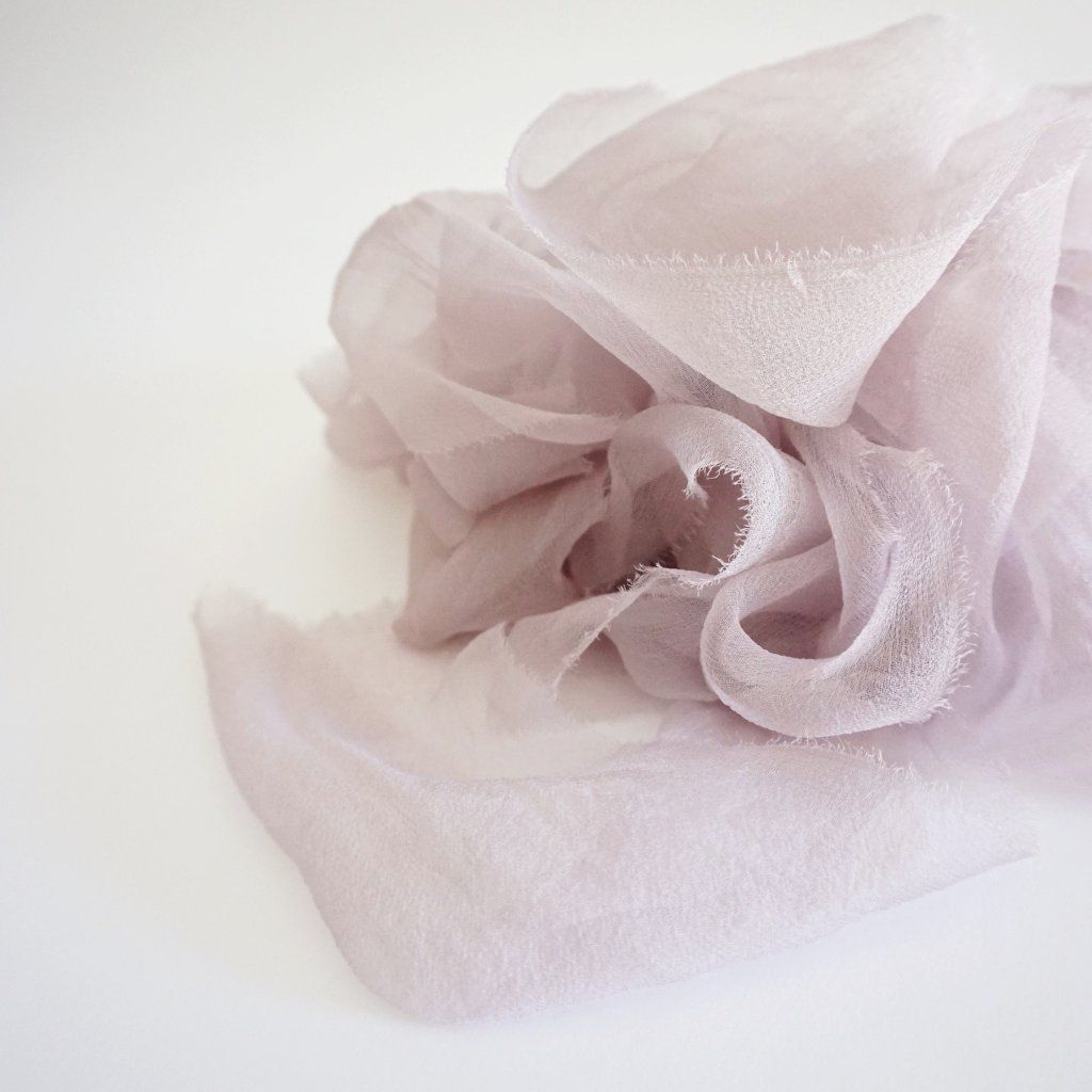 Silk Gossamer Ribbon in Lilac – Tono + co