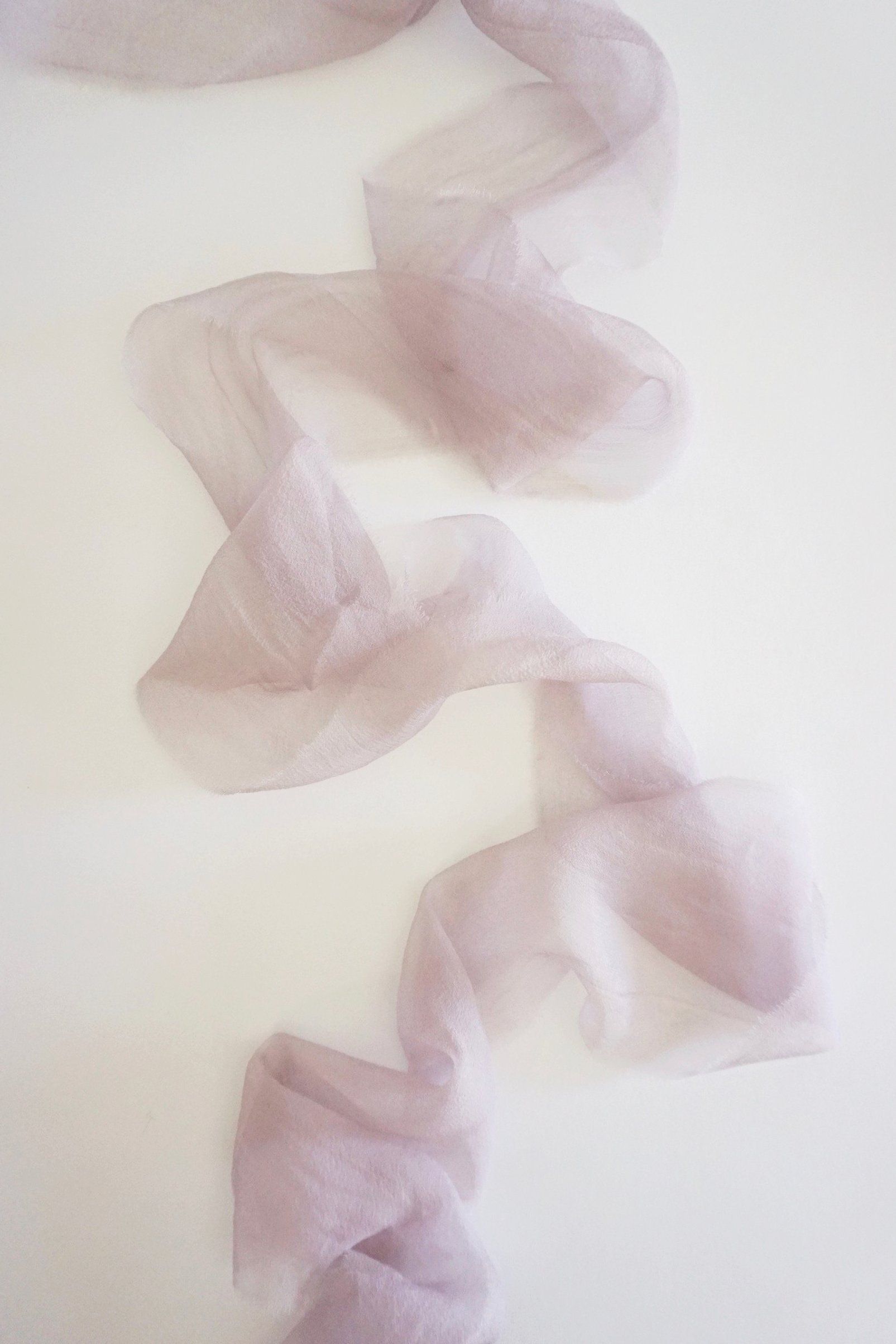 Silk Gossamer Ribbon in Lilac – Tono + co