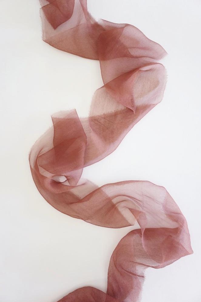 Silk Gossamer Ribbon in Copper – Tono + co
