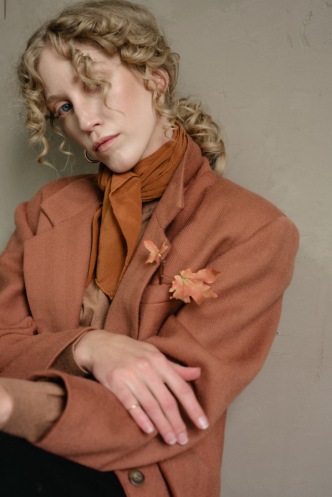 'The Scout' Washable Silk Scarf in Rust – Tono + co
